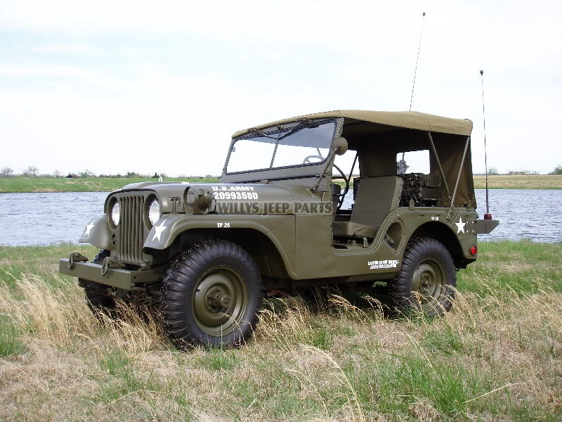 Canvas Top M38A1/M606A2/M606A3